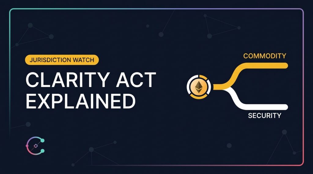 CLARITY Act 2026: Digital Asset Rules Explained | Commodara